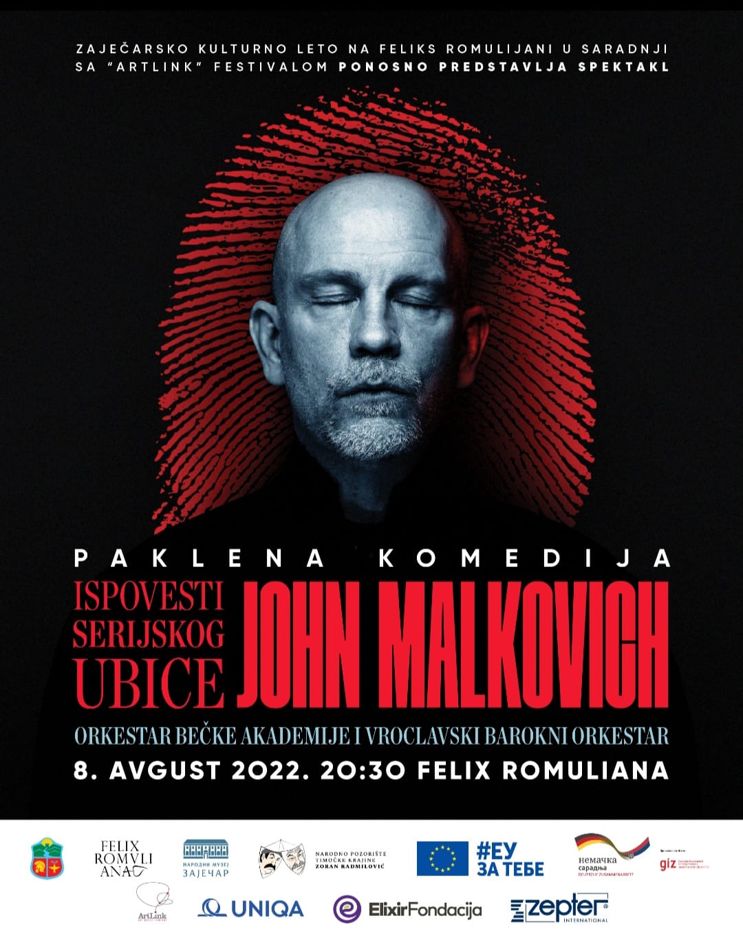 Džon Malkovič i „Paklena komedija” premijerno na Feliks Romulijani ...